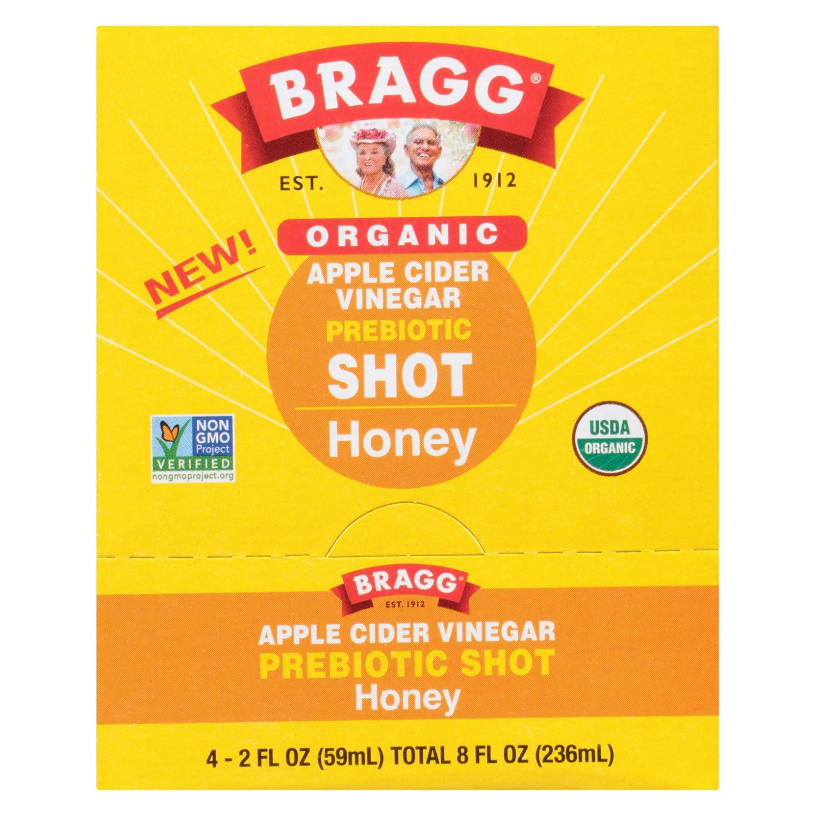 Bragg Organic Apple Cider Vinegar Shot – Case of 4 2 oz Bottles ...