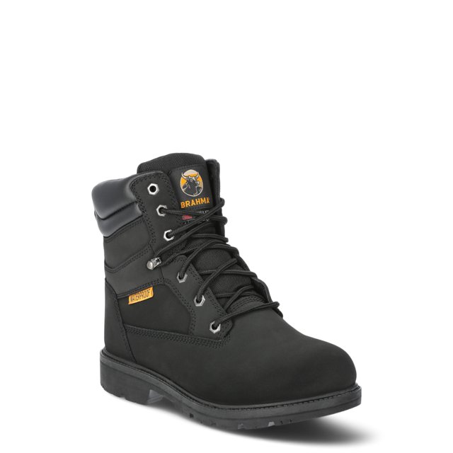 Brahma Men's Defender Waterproof 8" Soft Toe Work Boots - Walmart ...