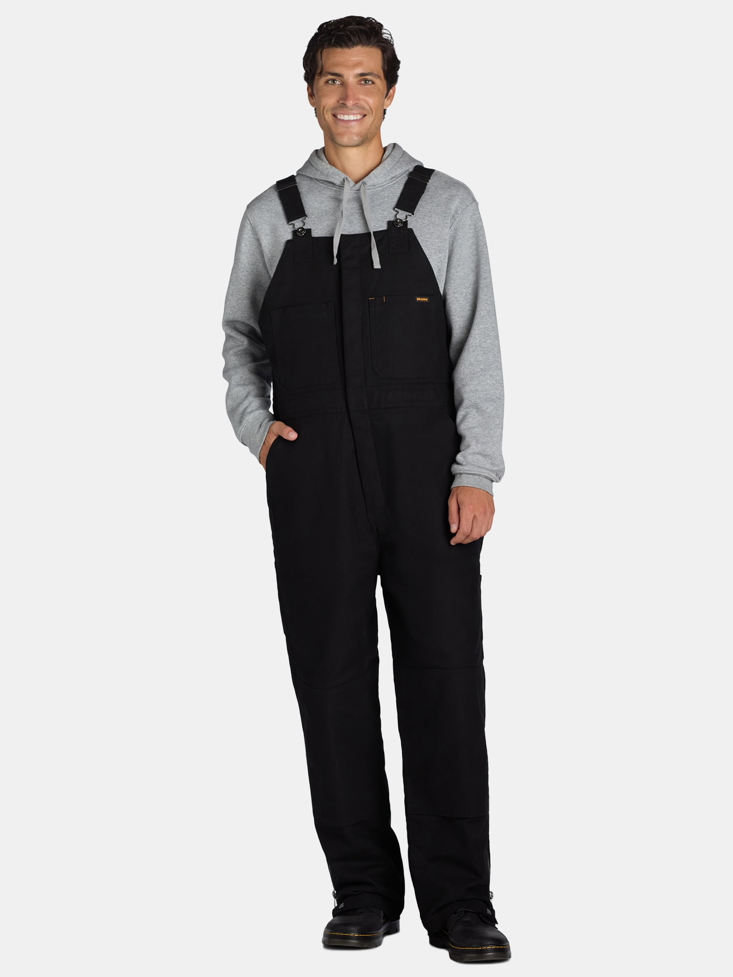Brahma Men's Insulated Bib Overalls with Adjustable Straps and Pockets ...