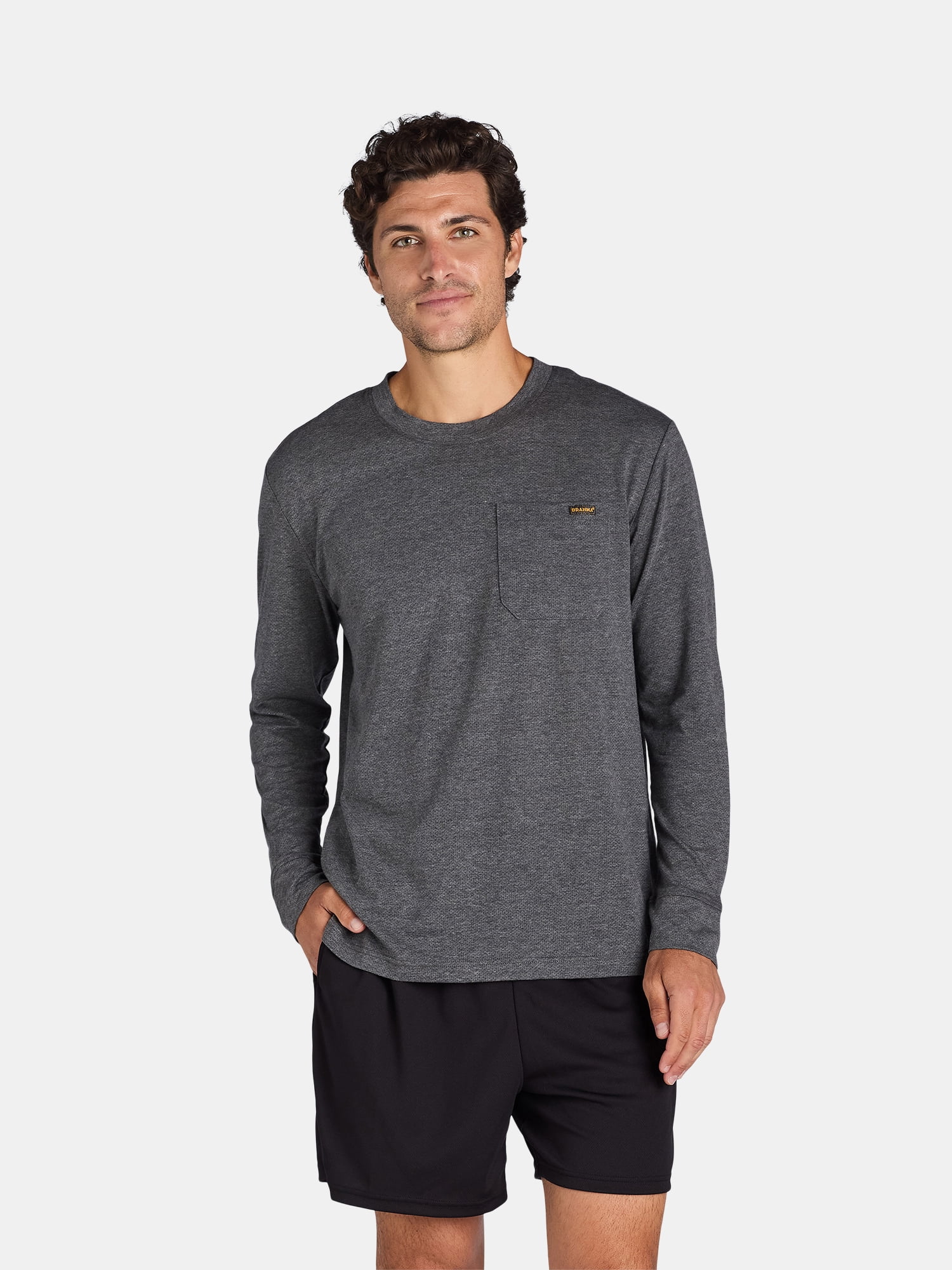 Brahma Men's Mesh Performance Long-sleeves Work T-Shirt , Sizes S-5XL ...