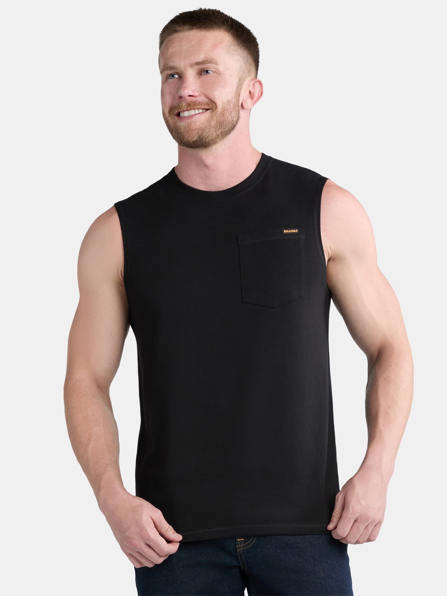 Brahma Men's and Big Men's Muscle Tee Tank Top, Sizes S-3XL - Walmart.com