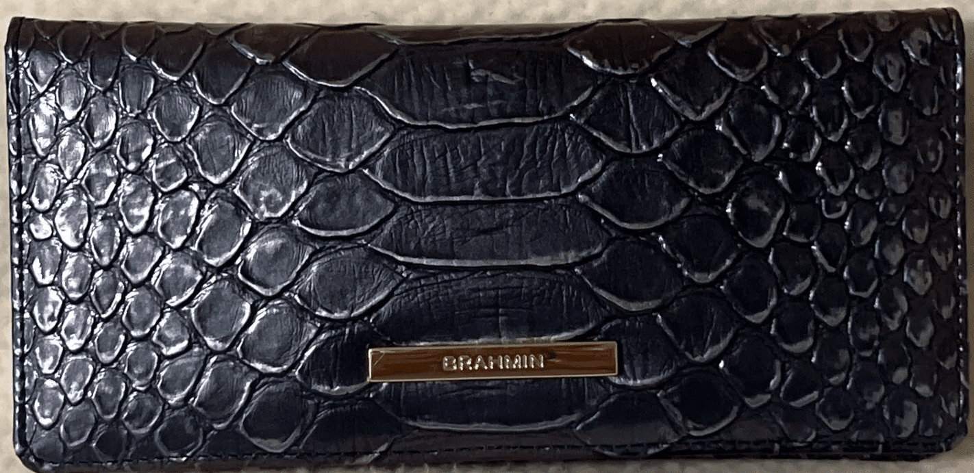 Brahmin Ady Electric Blue Ateague Wallet - Walmart.com