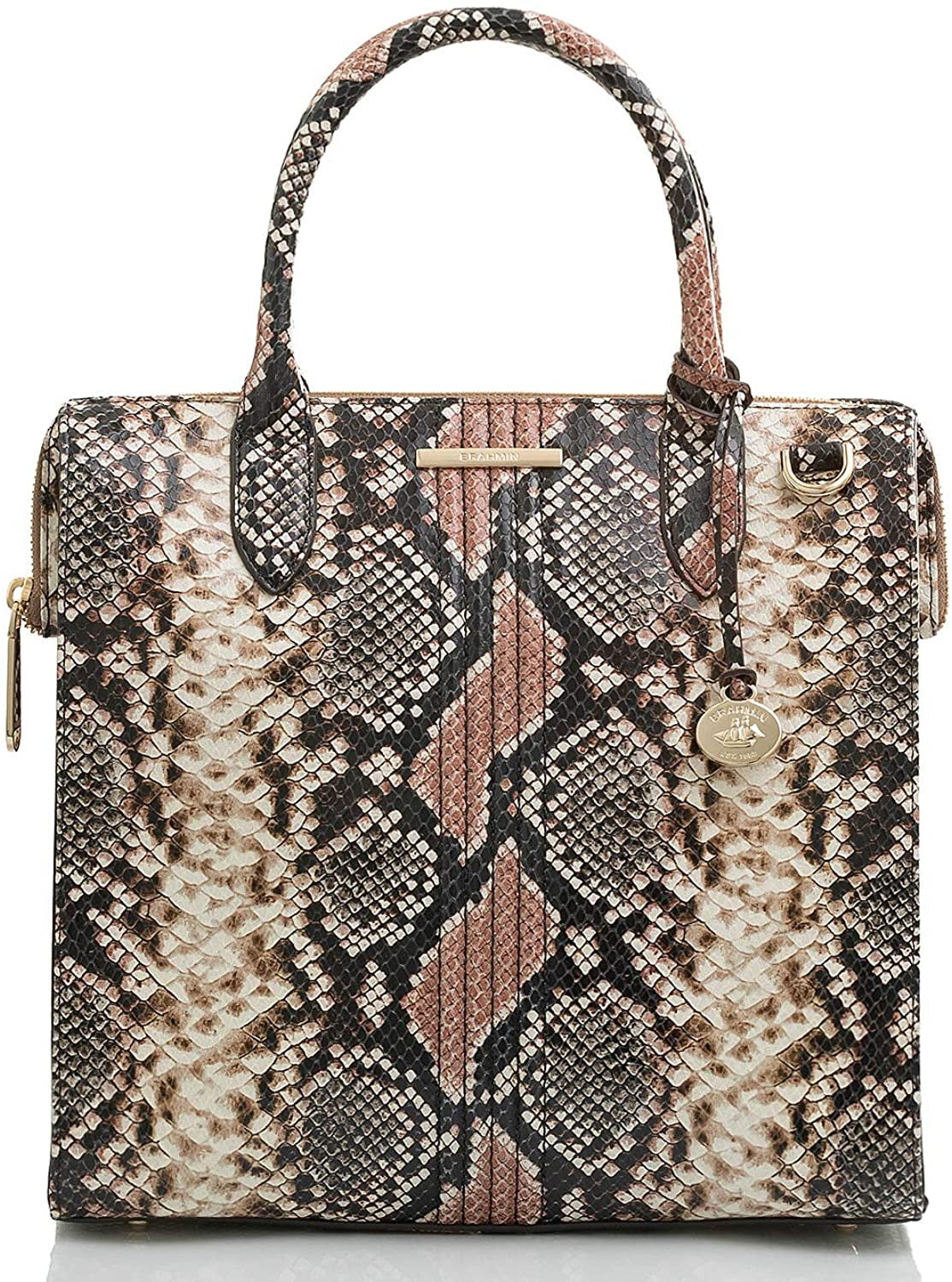 Brahmin Caroline Tea Rose Tote - Walmart.com