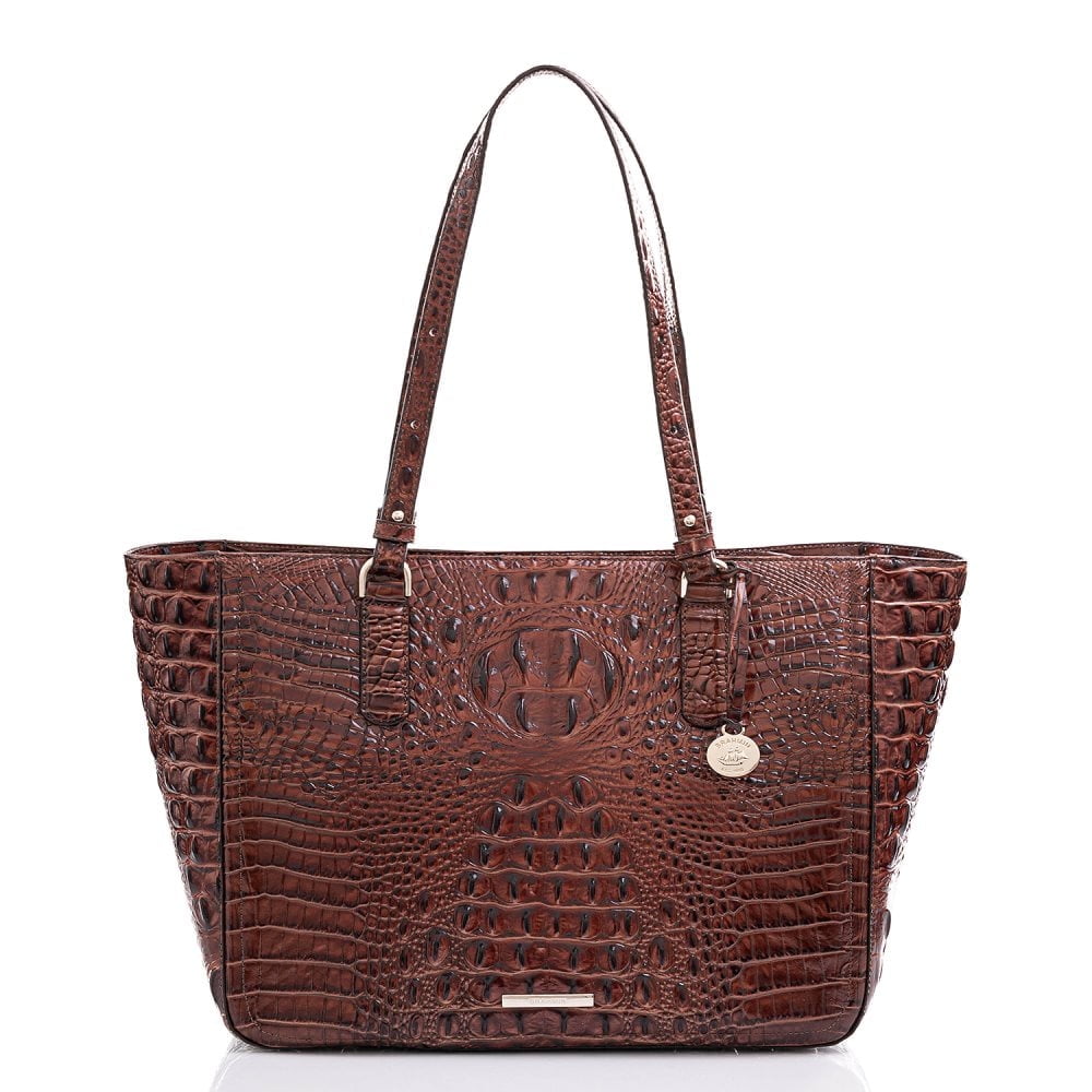 Brahmin Pecan Ashlee (Brown) Tote - Walmart.com