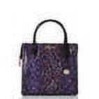 Brahmin Small Caroline Purple Potion Winterlight Purple/Black Snakeskin ...