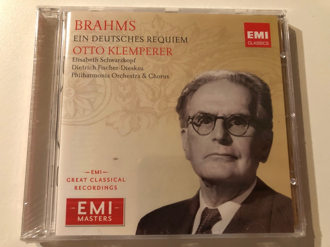 Brahms: Ein Deutsches Requiem - Otto Klemperer, Elisabeth Schwarzkopf, Dietrich Fischer-Dieskau ...