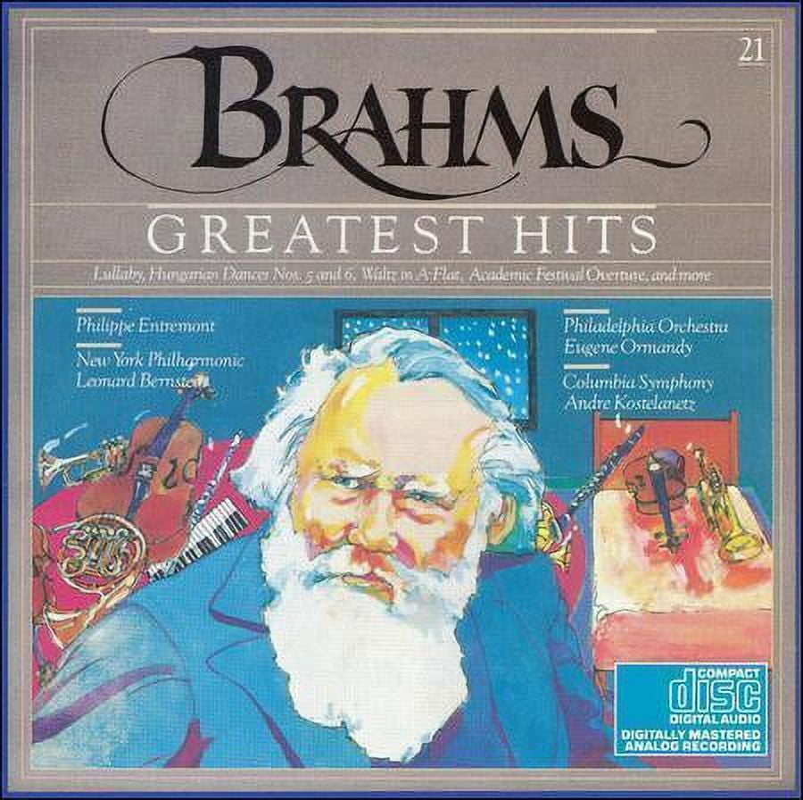 Pre-Owned Brahms: Greatest Hits (CD, CBS Masterworks) - Walmart.com