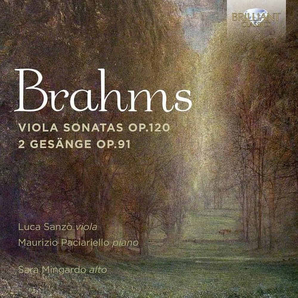 Brahms / Mingardo / Sanzo / Paciariello - BRAHMS: VIOLA SONATAS OP 120 ...