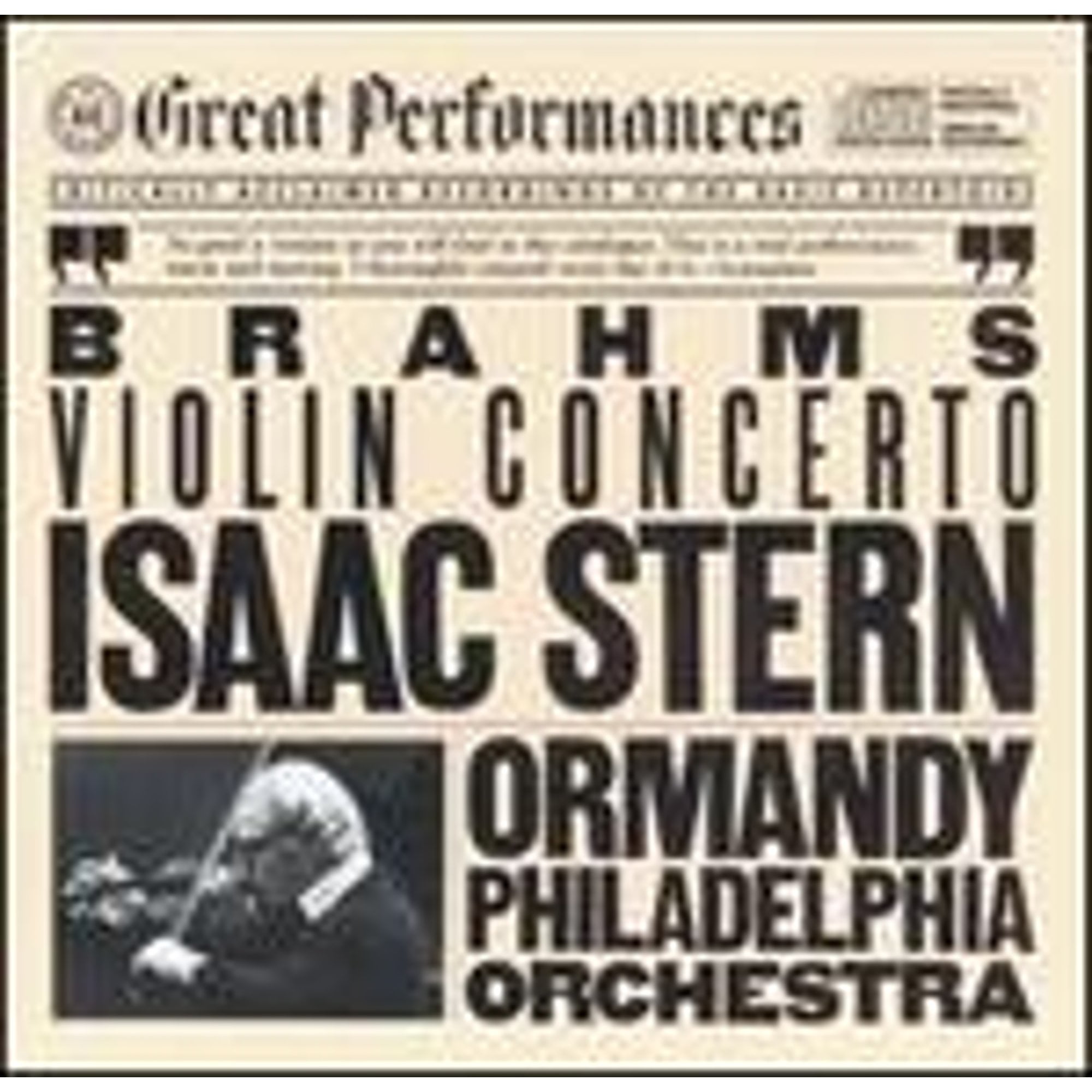 Pre-Owned Brahms: Violin Concerto (CD 0074643726221) by Isaac Stern ...