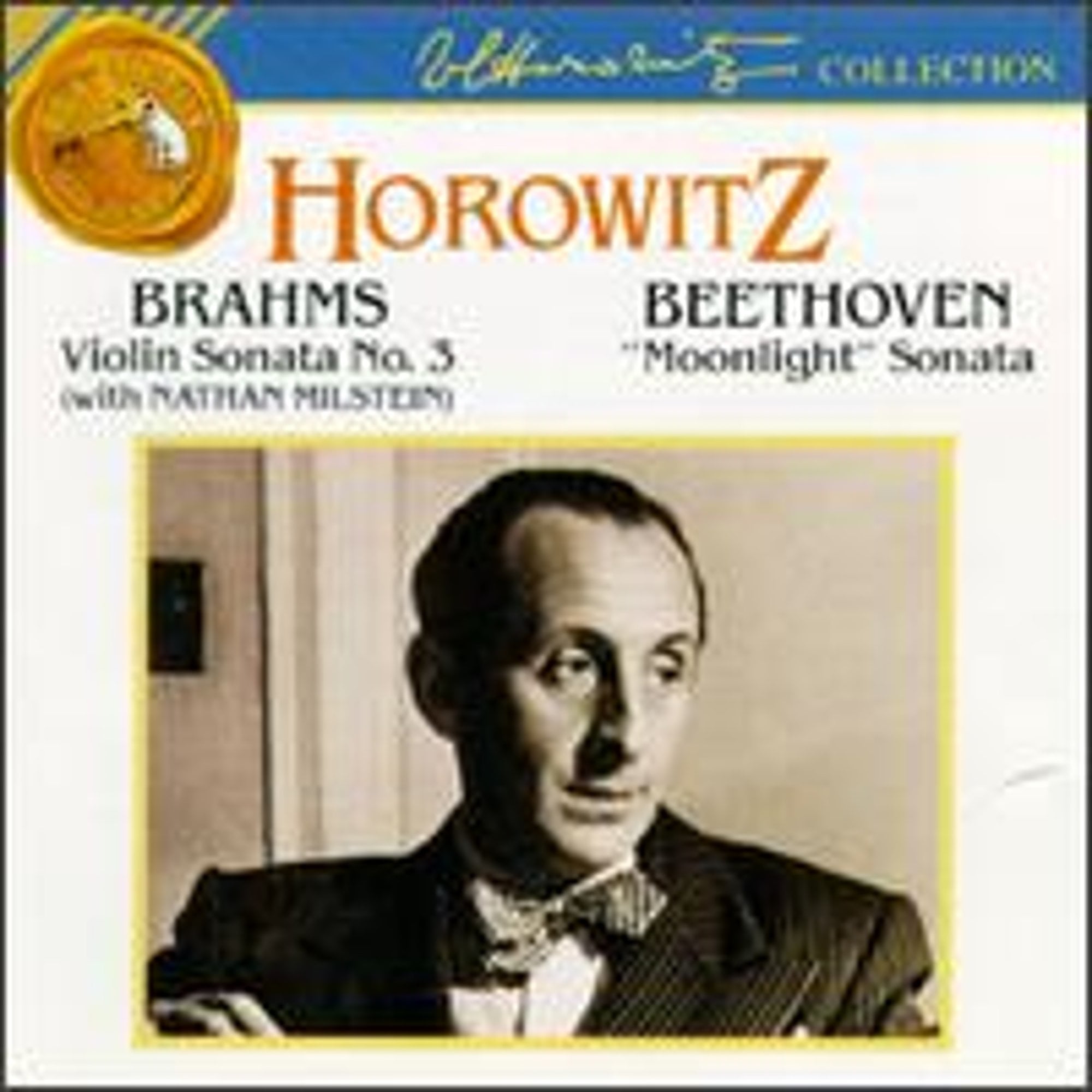Brahms: Violin Sonata No. 3; Beethoven: "Moonlight" Sonata (CD) by Nathan Milstein (violin ...