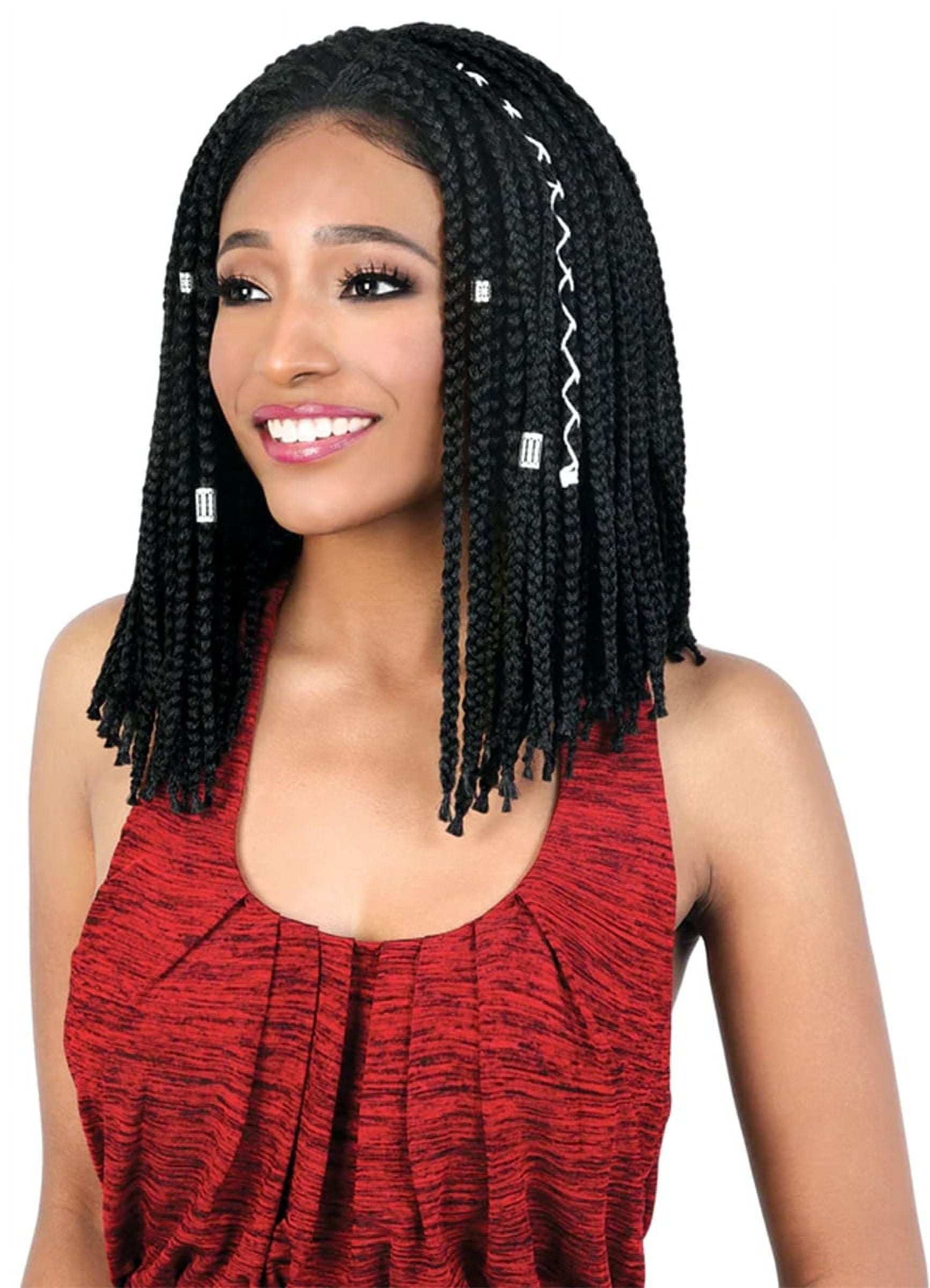 Braid HD Invisible Lace Synthetic Wig By Motown Tress / M1B/27 / 14 ...