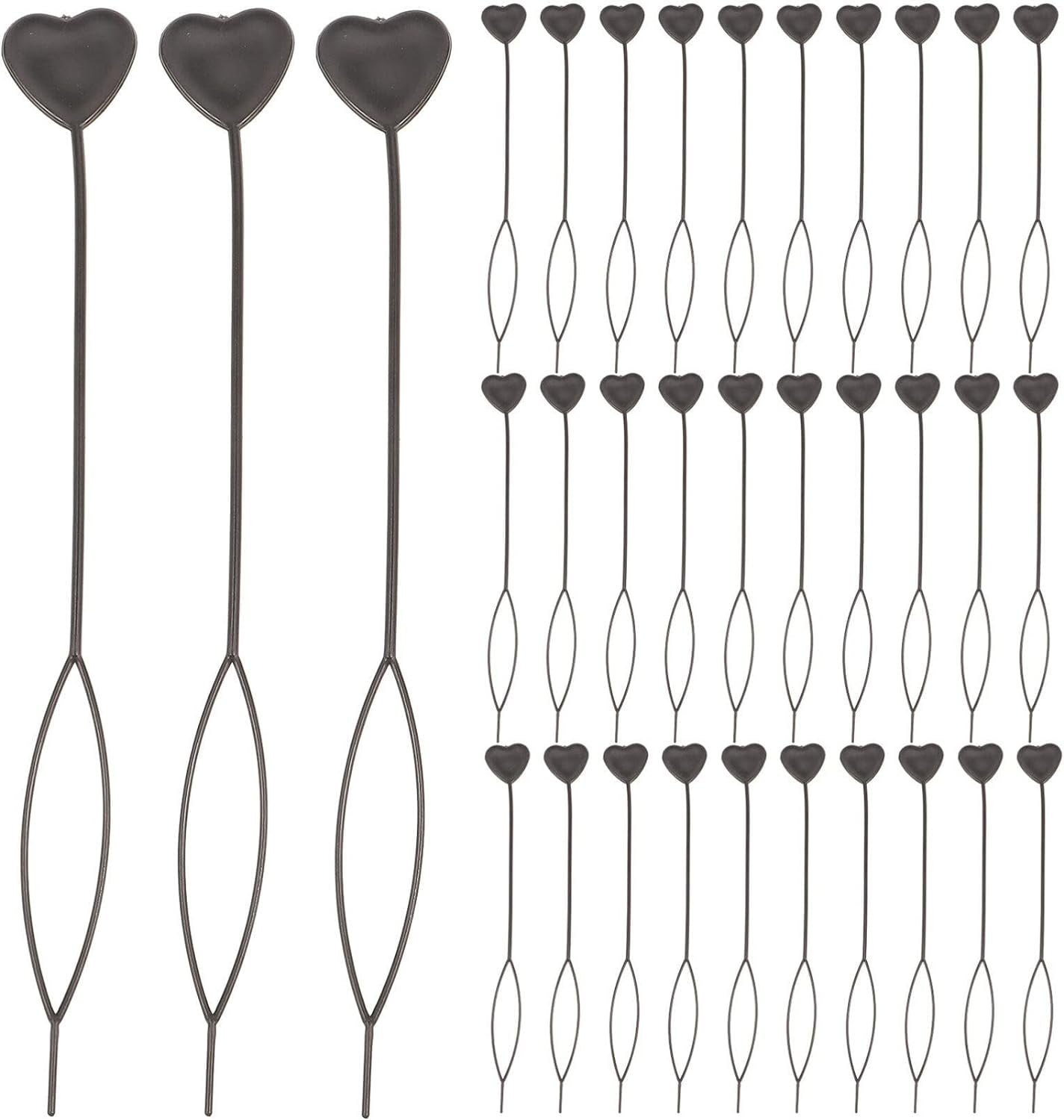 Braid Maker 50pcs Hair Braid Tool Plastic Topsy Tail Hair Braid ...