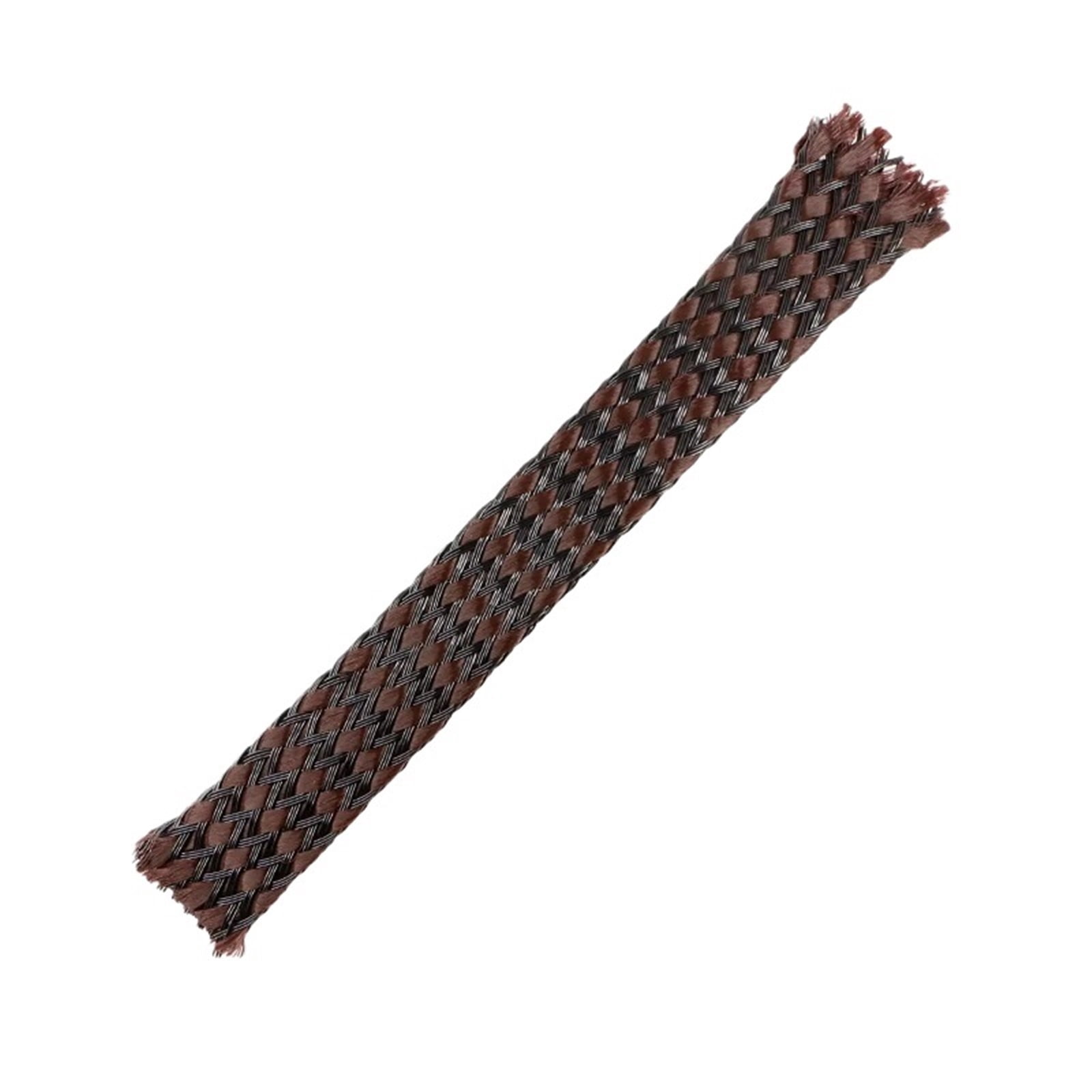 Braid Sleeve Cable Insulated Protection Wrap Flexible Yarn Line Wire ...