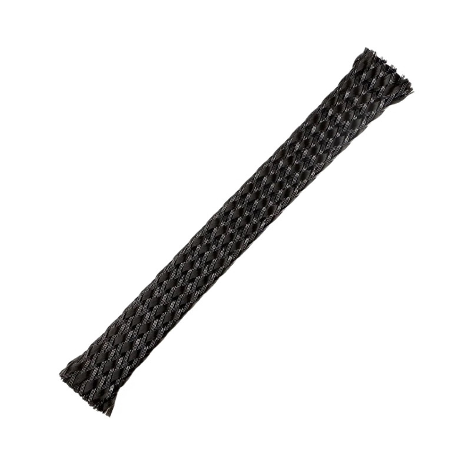 Braid Sleeve Cable Insulated Protection Wrap Flexible Yarn Line Wire ...