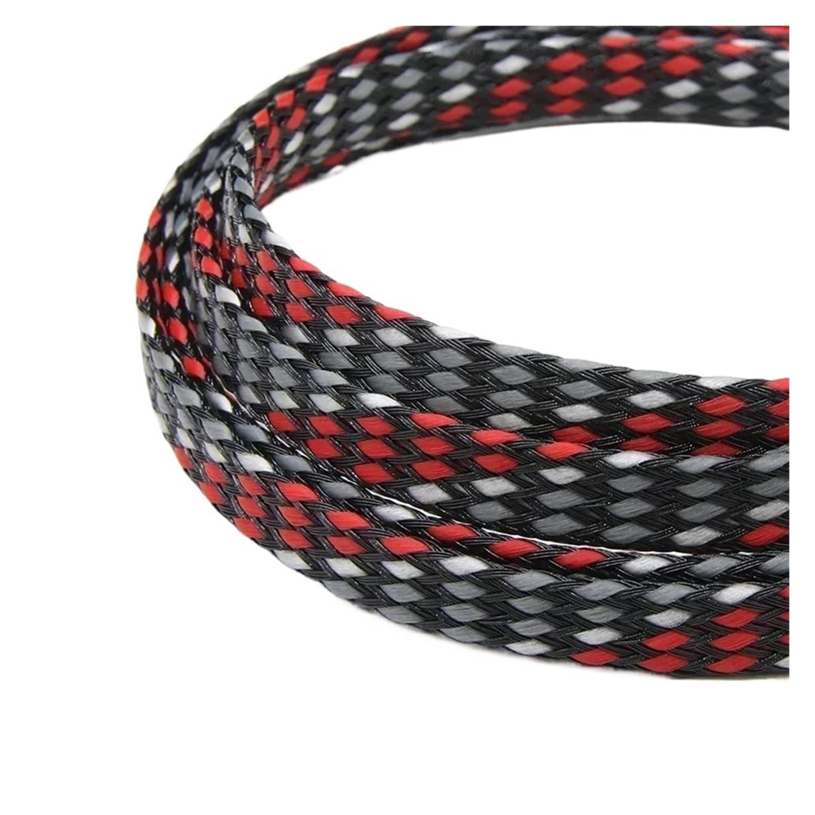 Braid Sleeve Soft Wire Insulated Wrap Cable Protection Harness Cable ...