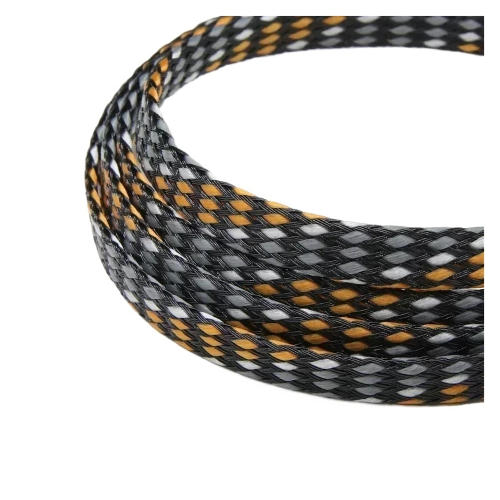 Braid Sleeve Soft Wire Insulated Wrap Cable Protection Harness Cable ...