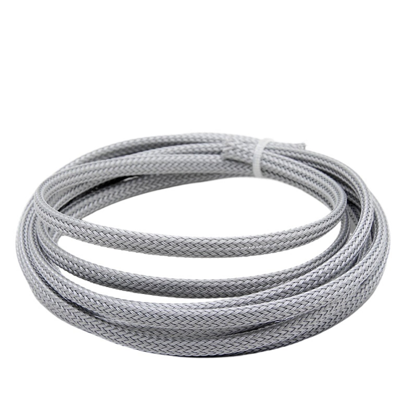 Braided Cable Sleeve Expandable High Density Insulated Line Protection ...