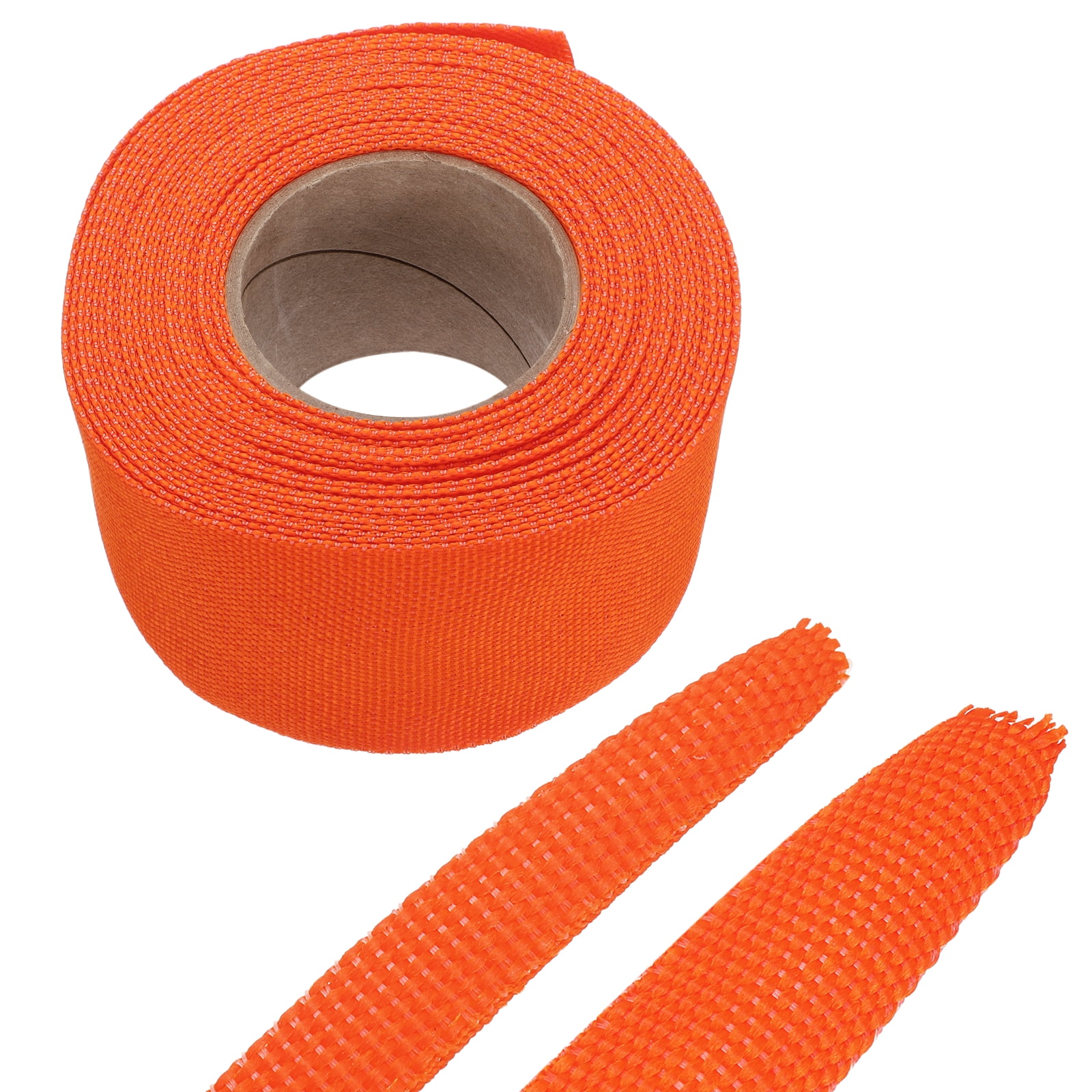 Braided Cable Sleeves Heat Shrinkable Fabric Sleeving , 1 9/16" 26ft ...