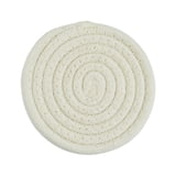 Braided Cotton Rope Coaster Absorbent Heat Insulated Round Table Mat ...