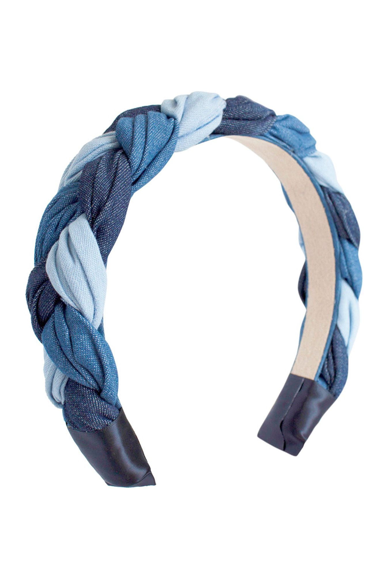 Braided Denim Headband - Walmart.com