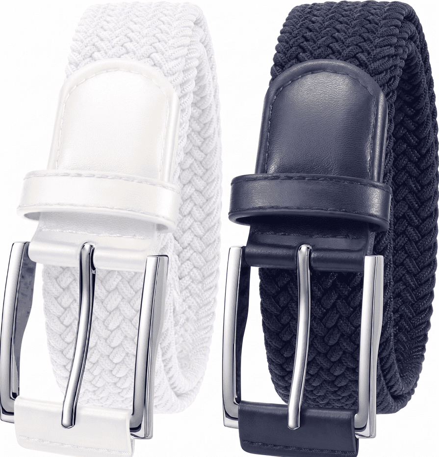 Braided Elastic Stretch Belt for Men & Women – Fully Adjustable ...