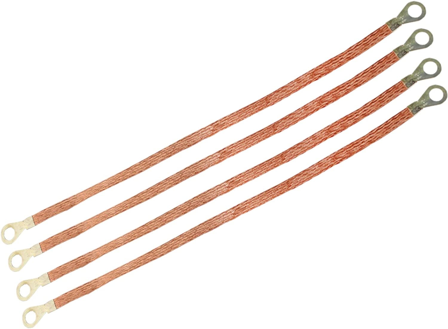 Braided Engine Ground Strap,Pure Copper Car Grounding Kit with 3/16 ...