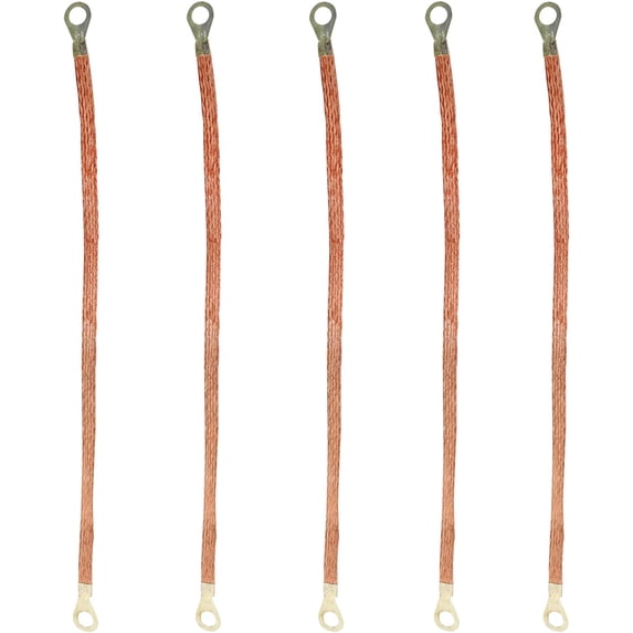 Braided Engine Ground Strap,Pure Copper Car Grounding Kit with 3/16 ...