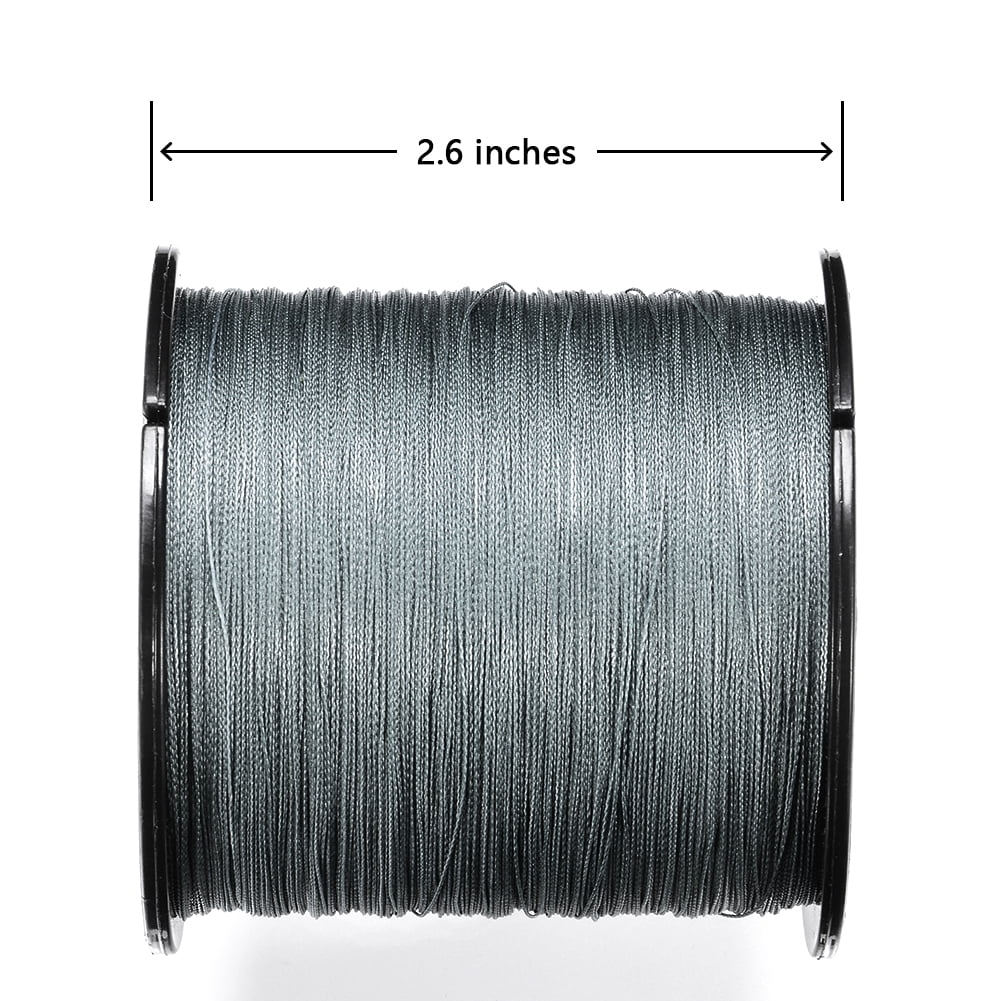 Braided Fishing Line, 4 or 8 Strands Abrasion Resistant Braided Lines ...