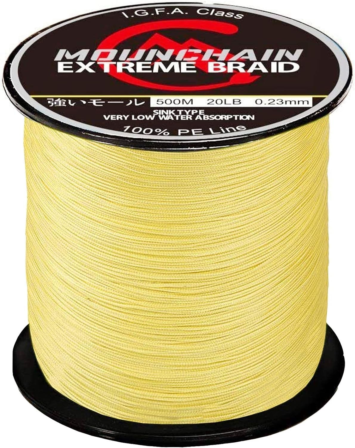 Braided Fishing Line, 8 Strands Abrasion Resistant Braided Lines Super ...