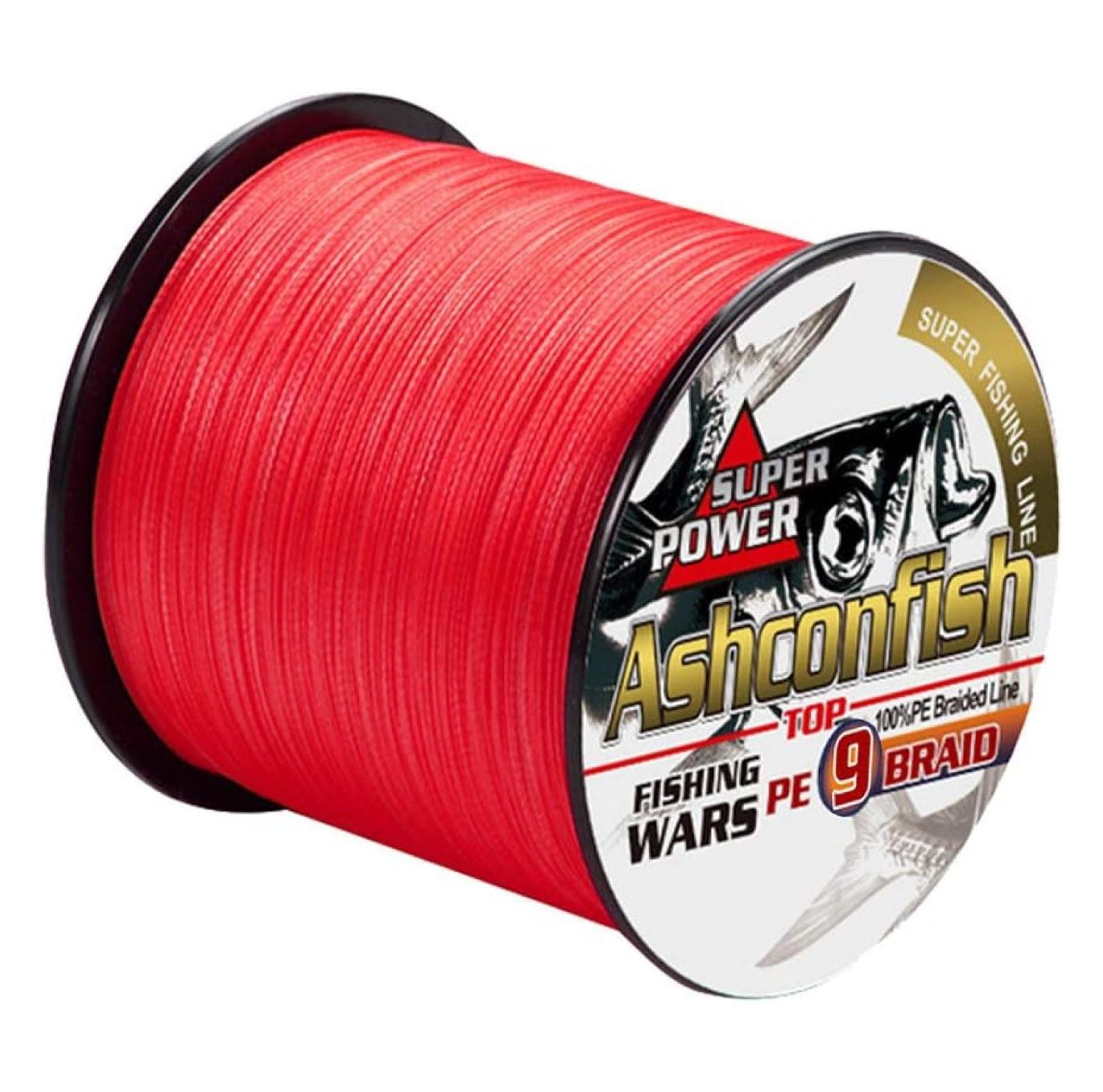 Braided Fishing Line- 9 Strands Super Strong PE Fishing Wire-Abrasion ...