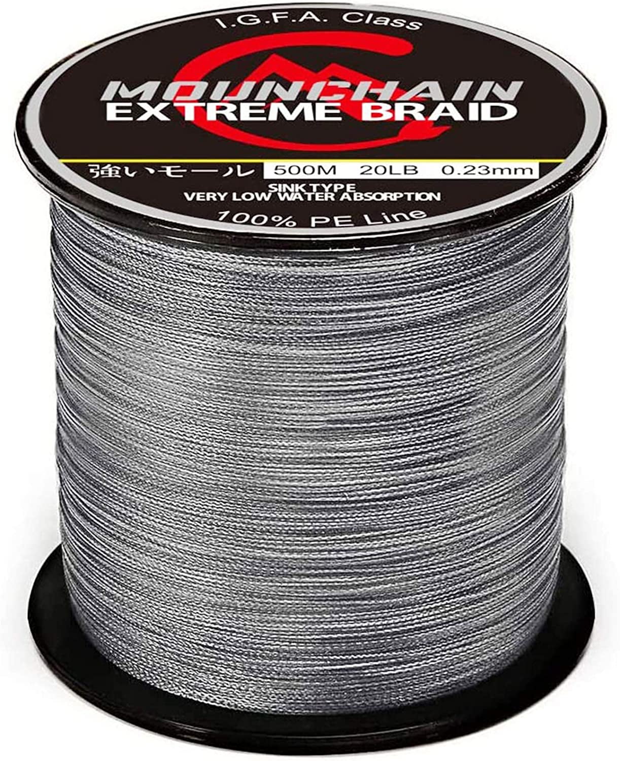 Braided Fishing Line Strong Power 100% PE 8 Strands Braided Sensitive ...
