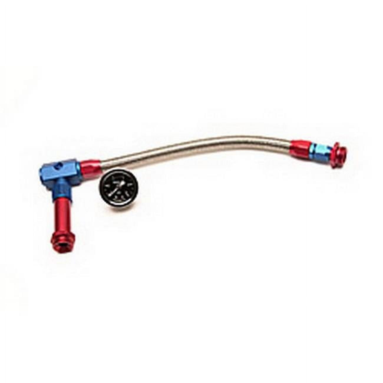 Braided Holley 4150 Carburetor Fuel Line with 0.375 in. NPT Female ...