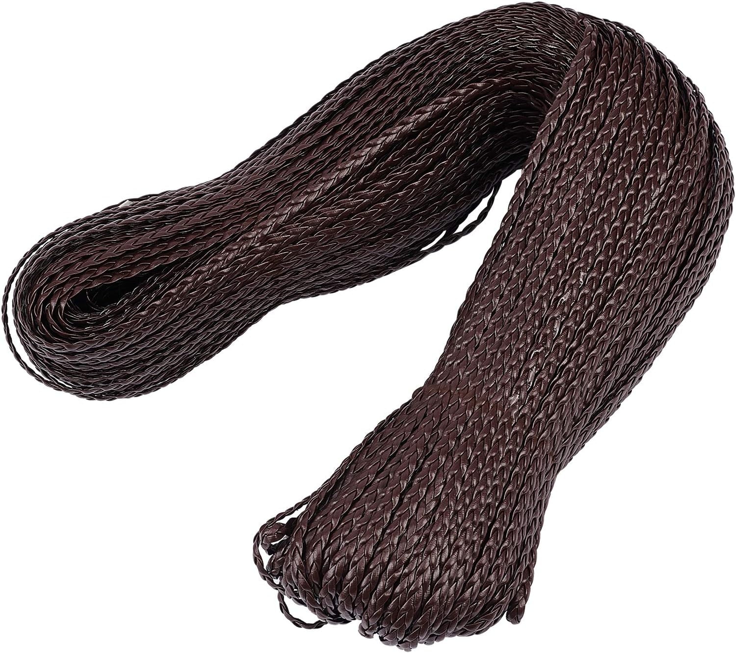 Braided Imitation Leather Cords Hair Braiding String for Braids ...