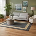 Braided Jute Rug – Handmade Natural Fiber Farmhouse Area Rug for ...