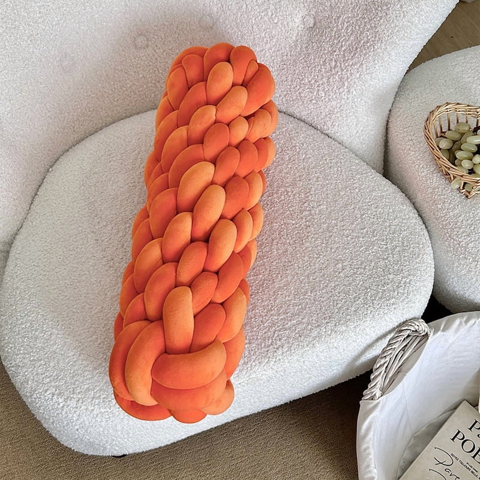 Braided Long Fried Dough Twists Pillows, Sofa Cushions, Bedside Pillows ...