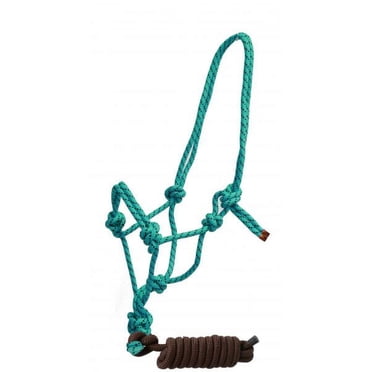 Challenger Double Stitched Nylon Horse Halter with Neoprene Padding, SS ...