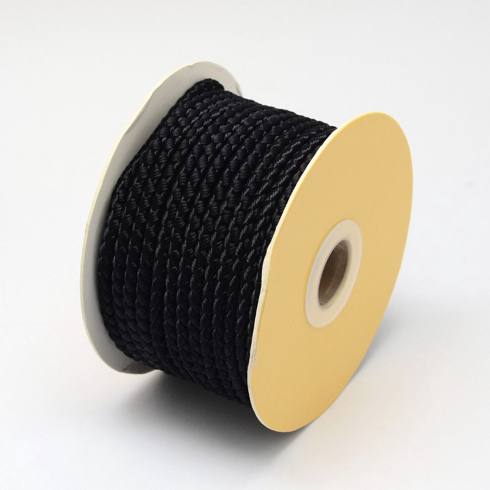 Braided Nylon Threads Black 3mm about 21.87 yards - Walmart.com