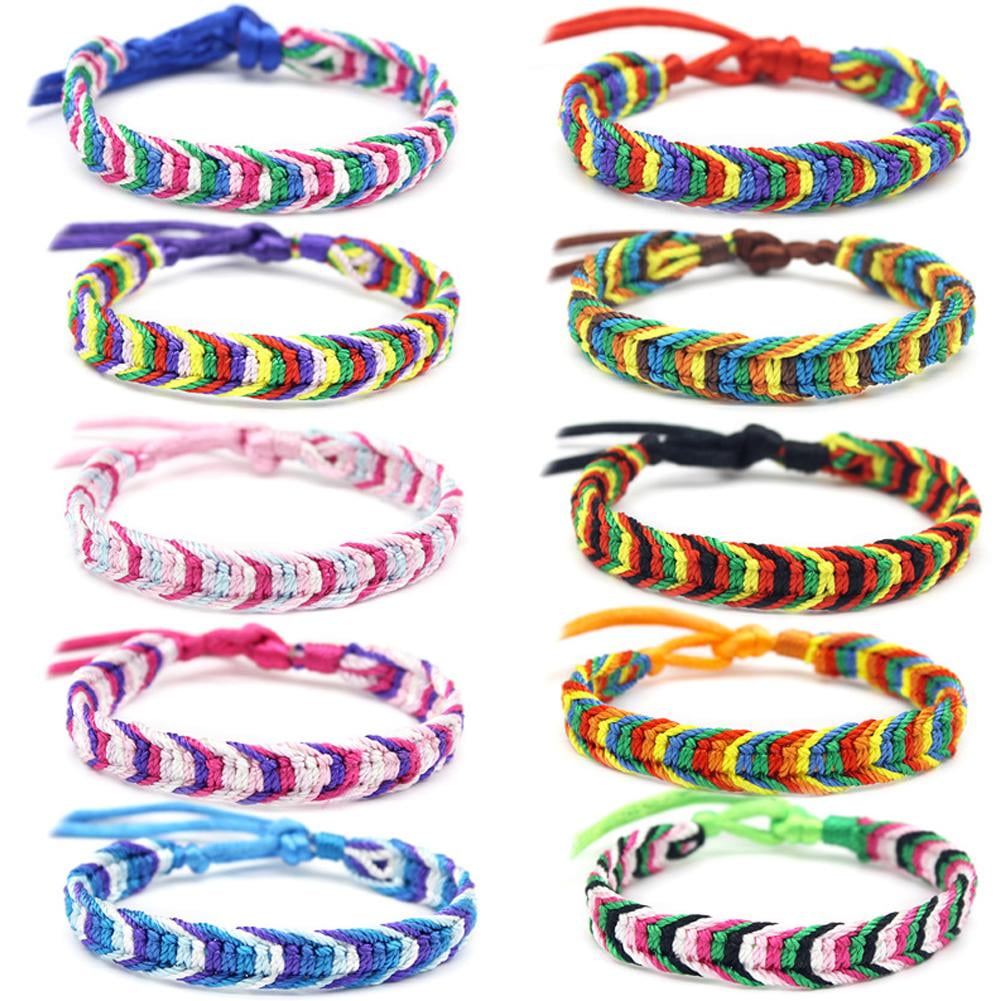 Braided Polyester Bracelet for Fashion and Everyday Wear with Secure ...