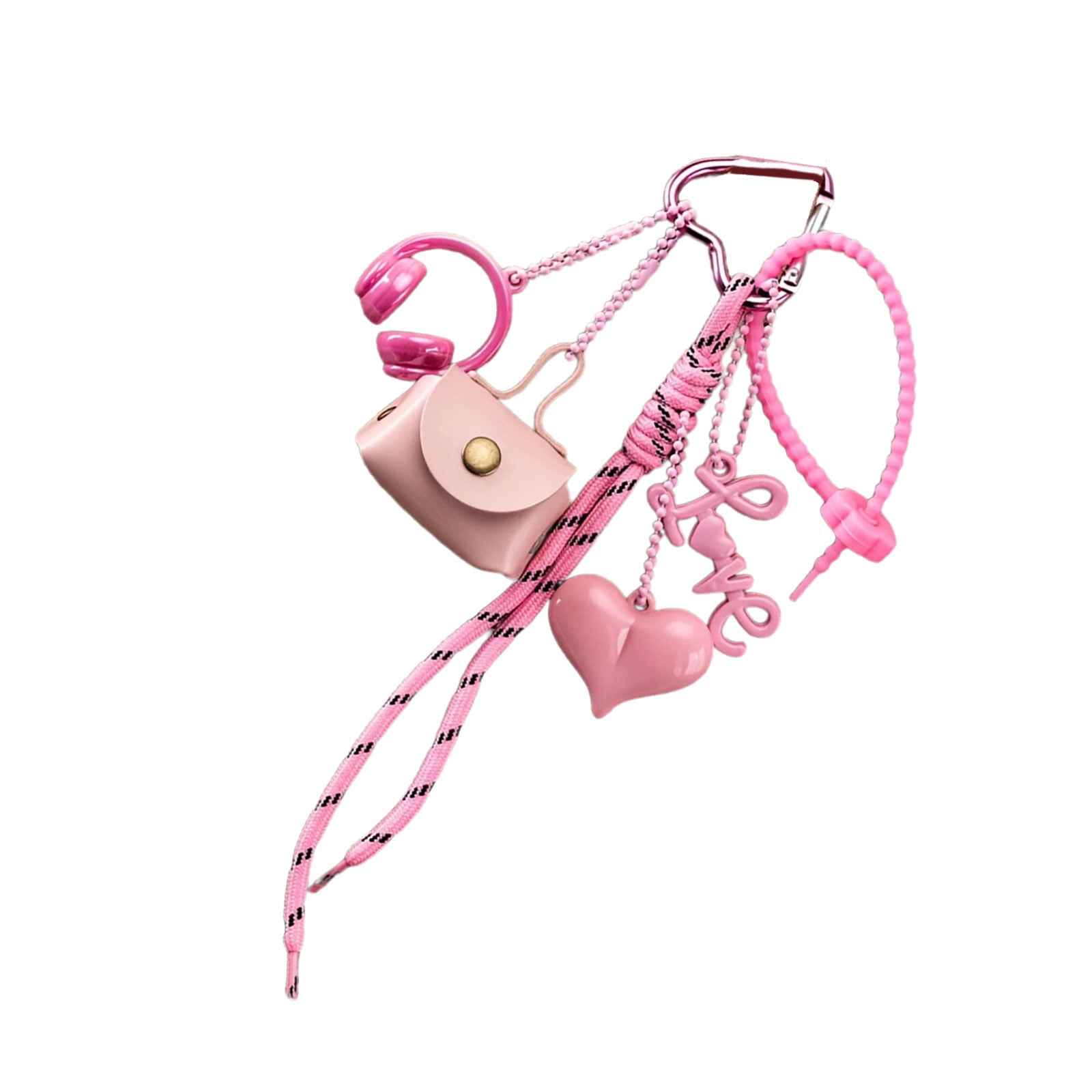 Braided Rope Keychain Bag Charms Purse Handbag Bags Accessories ...