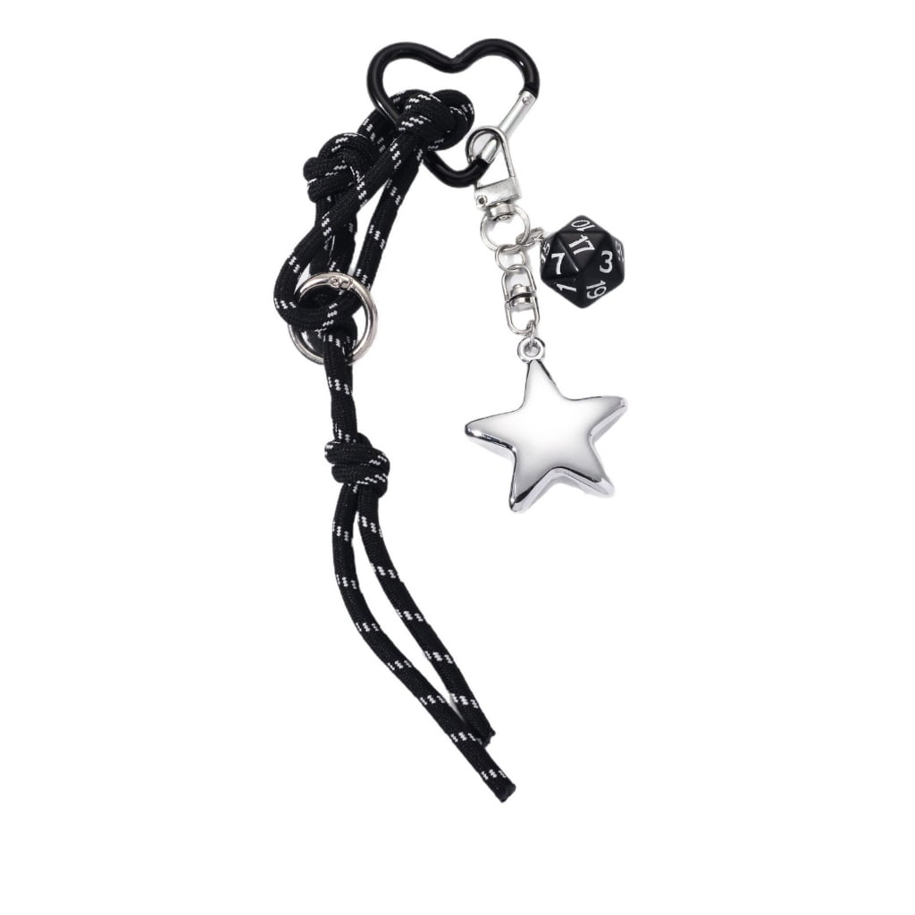 Braided Rope Keyring Creative Car Chain Heart Keychain Bag Charm Lovely ...