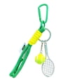 Braided Ropes Bag Charm Keychain Hanging Pendant Fashion Handbag ...