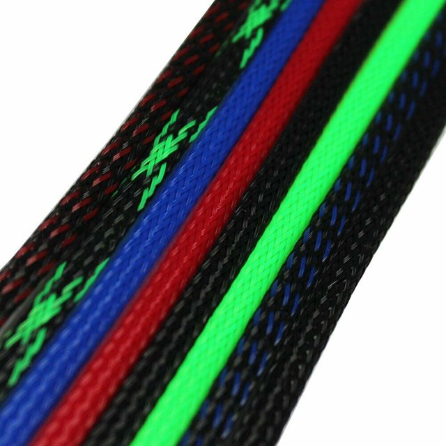 Braided Sleeving Cable Management Expandable PET Electric Wire Wrap ...