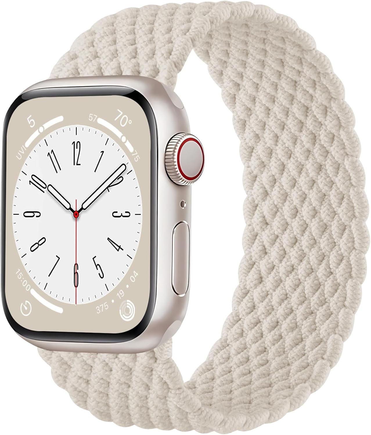 Braided Solo Loop Compatible with Apple Watch Band 38mm 40mm 41mm 42mm ...
