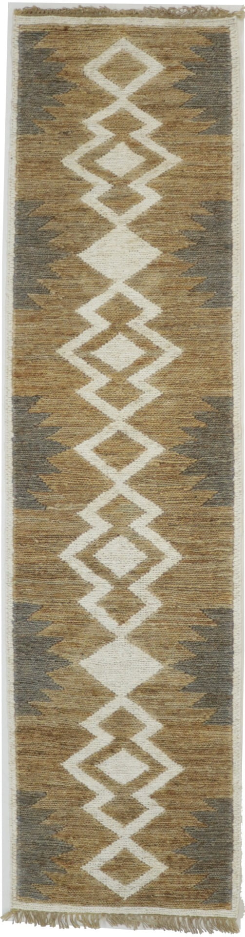 Braided Style Jute Sumak 3X10 Modern Runner Rug - Walmart.com