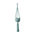 Braided Tassel Hanging Net Bag Storage Basket Home Organizer Decorative ...