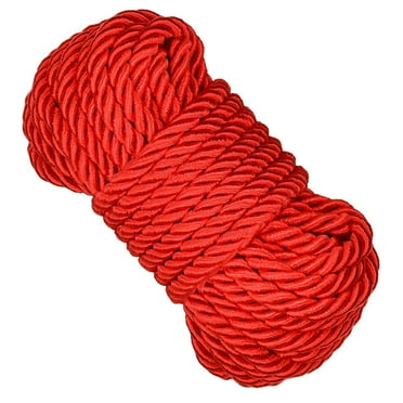 West Coast Paracord 1/2-inch Natural Fiber Colored Artisan Cotton Rope ...