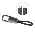 Braided USB C Charging Cable 60W Power Keychain Design Alloy Carabiner ...