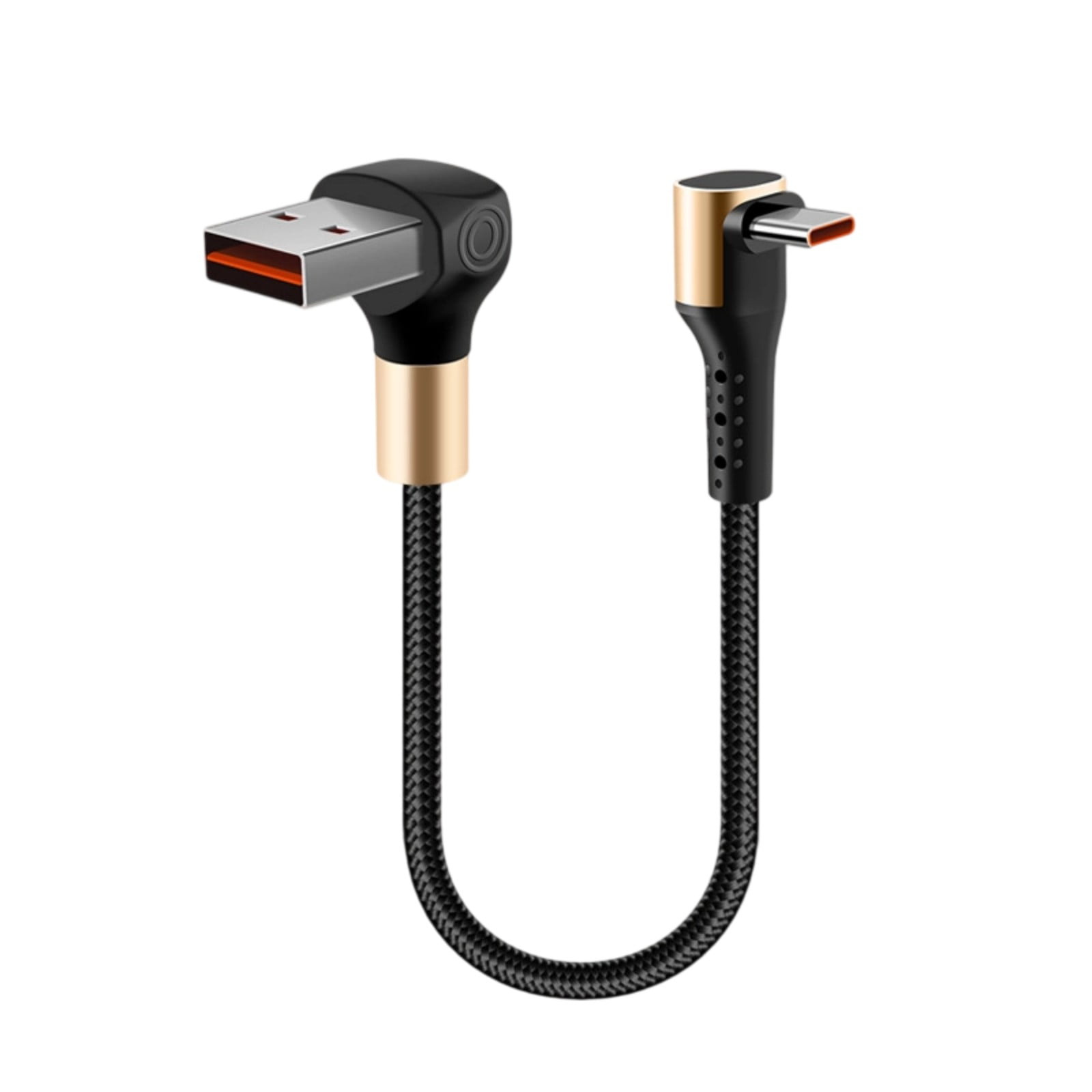 Braided USB to Type C Fast Charging Cord for Phones Laptops and ...