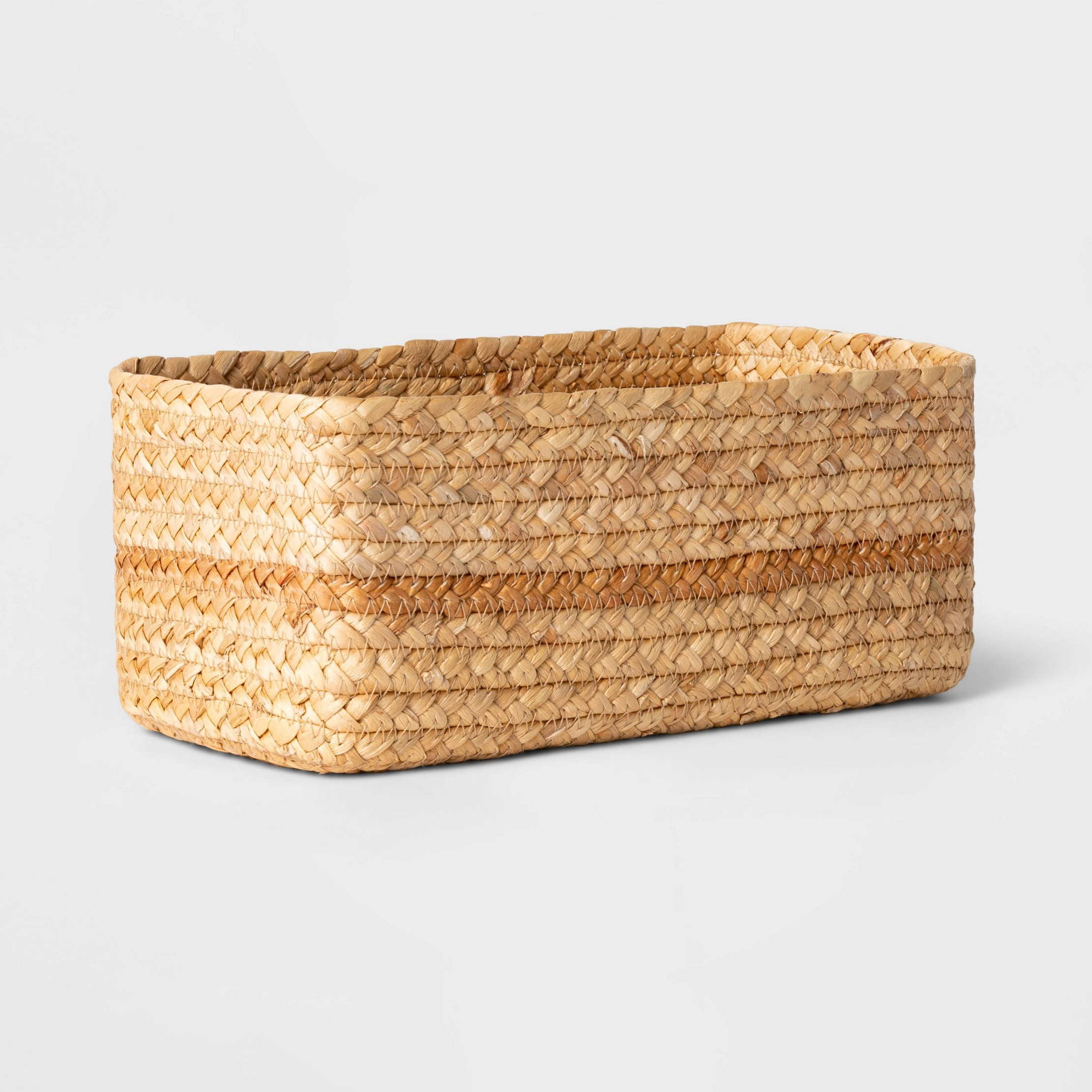 Braided Water Hyacinth Media Bin - Walmart.com