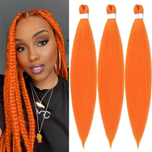 Braiding Hair Pre Stretched for Women Hair Extensions Box Braids Soft ...